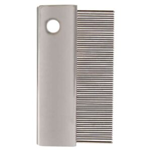 trixie 2401 flea and lice comb 6 cm,silver