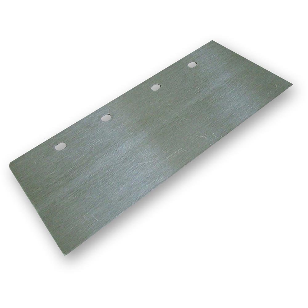 Faithfull FAIFSHD12B Floor Scraper Blade Heavy-Duty 300mm (12in) Wide - 4 hole