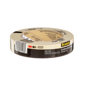 3m highland economy masking tape (mmm260024arl), 1 inches width x 60 yards length