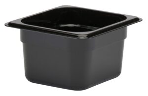 cambro (64cw110) 4" sixth-size food pan - camwear