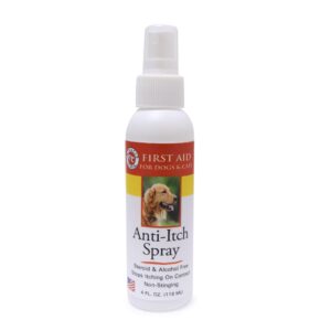 miracle care by miraclecorp 4-ounce anti-itch spray for dogs and cats