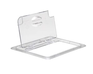 food pan fliplid 1/2 camwear clear