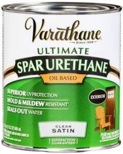 rust-oleum 9341 ultimate spar urethane oil based, quart, satin