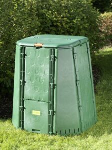 exaco aq aeroquick large compost bin, 187 gallons, green