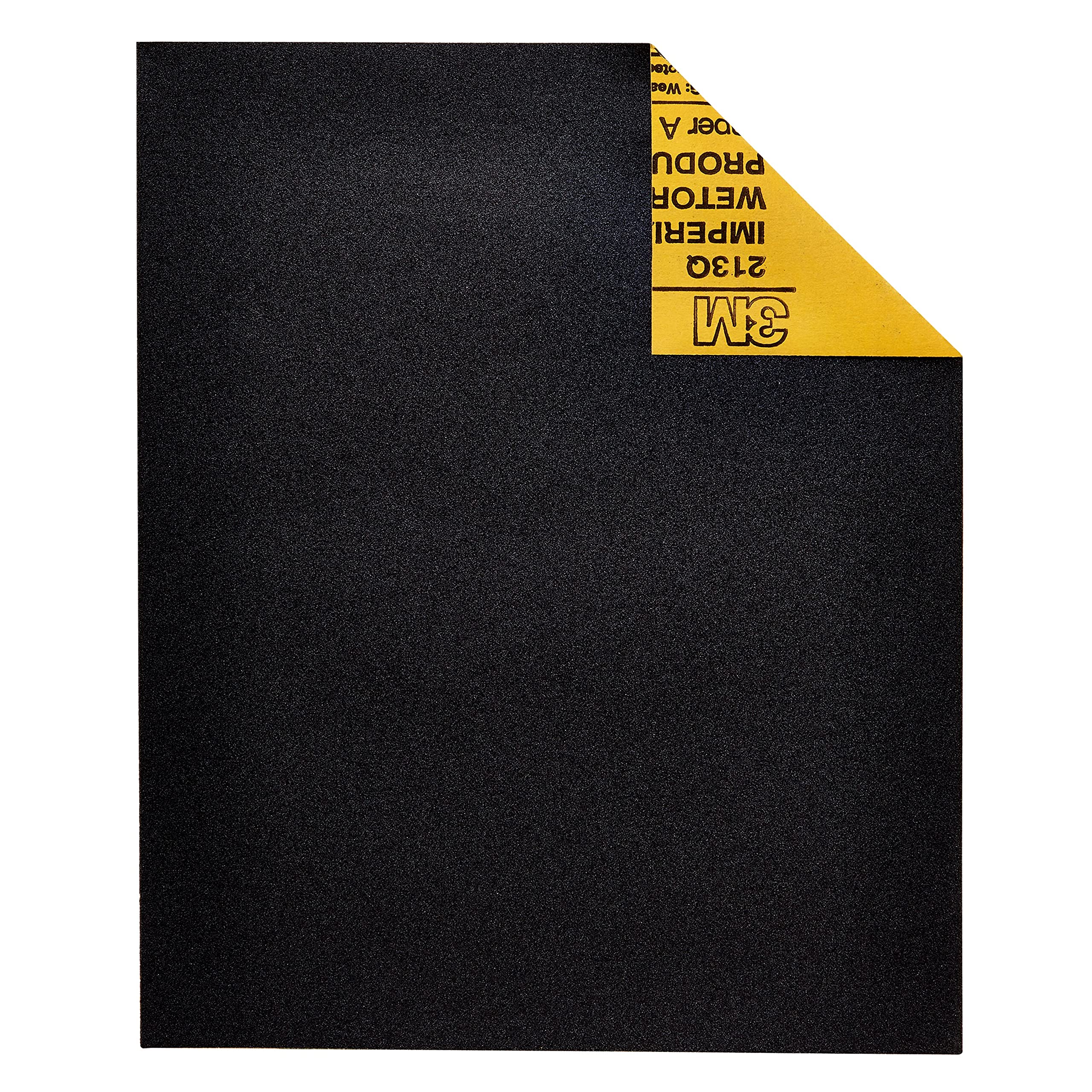 3M Wetodry Sandpaper, 25 Sheets, 320 Grit Sanding Paper, 9-in x 11-in, For Final or Between Coats Sanding, Sandpaper For a Premiere Finish on Lacquers, Primers, Sealers, Plastics and Paints (99421NA)