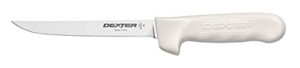 dexter outdoors s136f-pcp knife, 6-inch, white