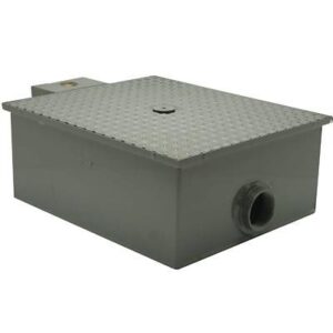 zurn gt2701-50-4nh - 50 gpm low-profile grease trap with 4" nh connection