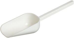 sp bel-art sterileware sterile sampling scoop; 125ml (4oz), white, plastic, individually wrapped (pack of 100) (h36904-0000)