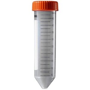 corning 430829 polypropylene conical bottom centrifuge tube with centristar cap, clear, sterile, 50ml capacity, bulk packed (case of 500)