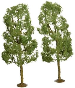 bachmann trains - scene scapes - 8" sycamore trees (2 per box) - o scale