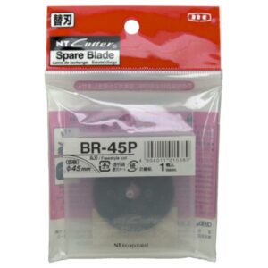 nt cutter br45pusa replacement circular blade 45mm. (4 pieces pack)