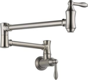 kohler purist® rite-temp® bath and shower trim with cross handle