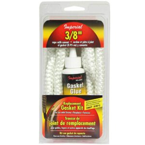 imperial mfg group 3/8x6 gasket rope kit ga0187 wood stove & fireplace repair