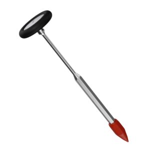 mdf instruments, babinski neurological reflex hammer with pointed tip for superficial responses - free-parts-for-life & lifetime warranty - black (mdf535-11)