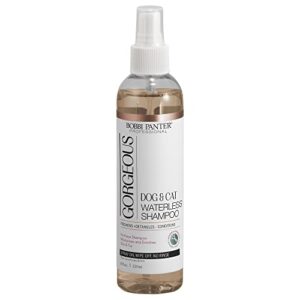 bobbi panter gorgeous dry dog & cat no-rinse shampoo spray, 8oz, pink