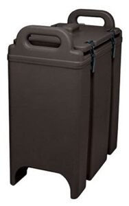 cambro (350lcd110) 3-3/8 gal soup carrier - camtainer®,black