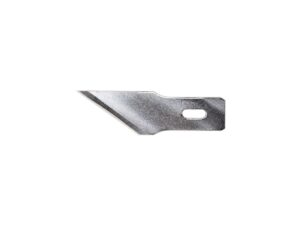 excel blades 22624 #24 deburring blades, 3/4 inch carbon steel, set of 100 blades for craft knife, perfect for deburring, cutting, stripping and more.