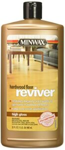 1 qt minwax 60950 clear hardwood floor reviver renew hardwood finish, high gloss