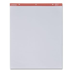 Universal UNV35600 27 in. x 34 in. Unruled Easel Pads/Flip Charts - White (50 Sheets, 2/Carton)