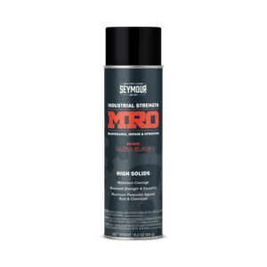 seymour 620-1415 industrial mro high solids spray paint, gloss black , 16 ounce (pack of 1)