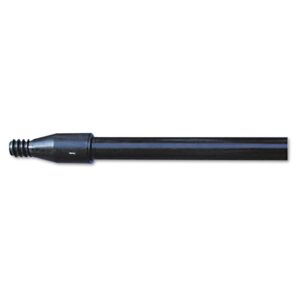 boardwalk bwk636 fiberglass broom handle, nylon plastic threaded end, 1" dia. x 60" long, black