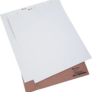 Universal UNV35600 27 in. x 34 in. Unruled Easel Pads/Flip Charts - White (50 Sheets, 2/Carton)