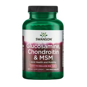 mini-tabs glucosamine, chondroitin & msm 750/600/300 mg 360 mini-tabs