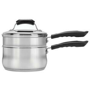 range kleen 3-piece, 2-quart double boiler set