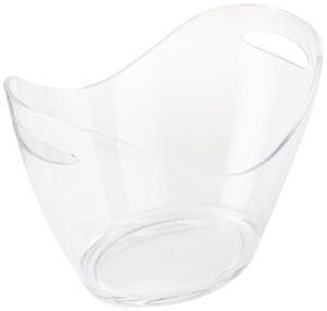 prodyne vino gondola wine bucket , clear