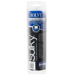 sulky solvy water soluble stabilizer roll, 7.875-inch by 9-yard (486-08)