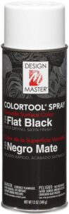 design master 725 garden, 12 ounce (pack of 1), flat black