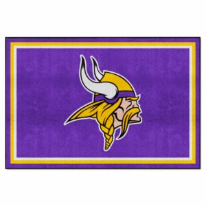 nfl - minnesota vikings 5ft. x 8 ft. plush area rug