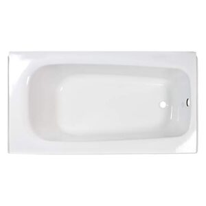 american standard 2461002tc.020 cambridge integral apron bathtub with tub cover, white