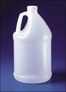 usp 66224 hdpe bottle, jug style, 1 gal, plastic