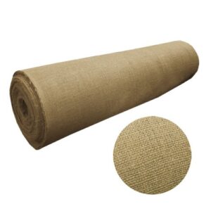 60" wide x 2 yard long natural burlap