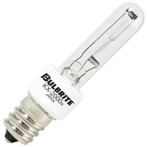 bulbrite kx60cl/e12 candelabra screw base (e12) light bulb, 1 count (pack of 1), clear