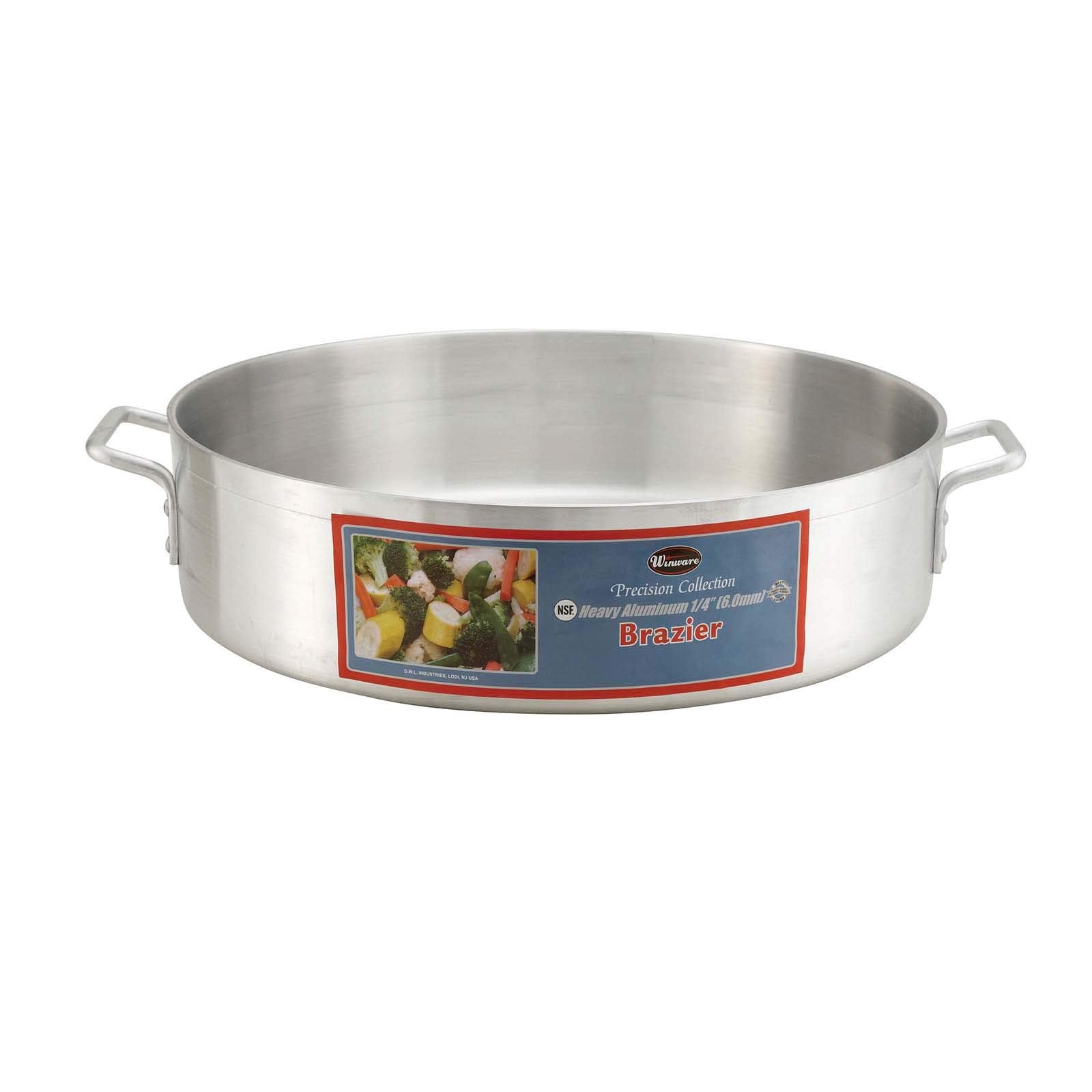 Winco Aluminum Brazier, 35-Quart