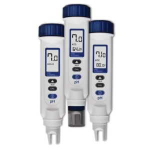 ph meter digital ph tester for water hydroponics, accurate ph water tester, ph tester for drinking water, pool, aquarium - sper scientific (850052)