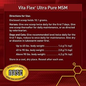 Vita Flex Pro Horse MSM Quality Joint Supplement, 4 Pounds