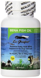 dr. goodpet bena fish oil high potency omega 3 essential epa/dha for dogs and cats