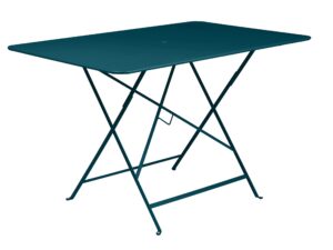 fermob bistro rectangle foldable table 46" x 30" - cotton