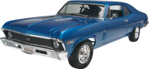 revell 1:25 `69 chevy nova ss blue