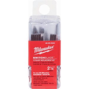 milwaukee 48-25-5340 2-1/8-inch 10 blade replacement kit