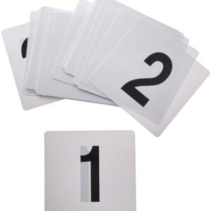 Winco 1-25 Plastic Table Numbers