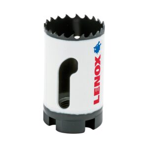 lenox tools - 3002222l lenox tools bi-metal speed slot hole saw with t3 technology, 1-3/8" see picture