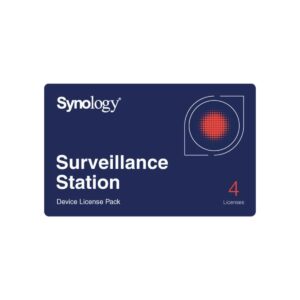 synology ip camera license pack for 4 (clp4)