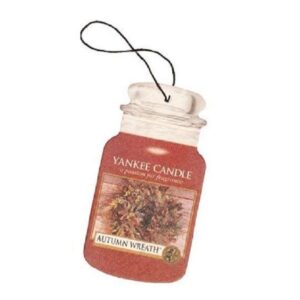 yankee candle autumn wreath car jar