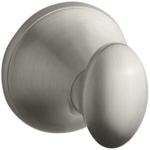 kohler k-13433-bn coralais robe hook, vibrant brushed nickel