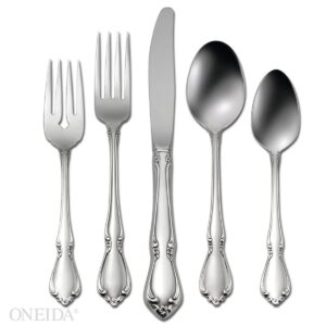 oneida chateau 20-piece flatware set, service for 4