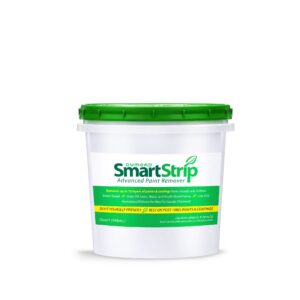 smart strip advanced paint remover- strips 15+ layers of paint, environmentally friendly, non-toxic, safe, no hazardous fumes, no foul smells (1 gallon)